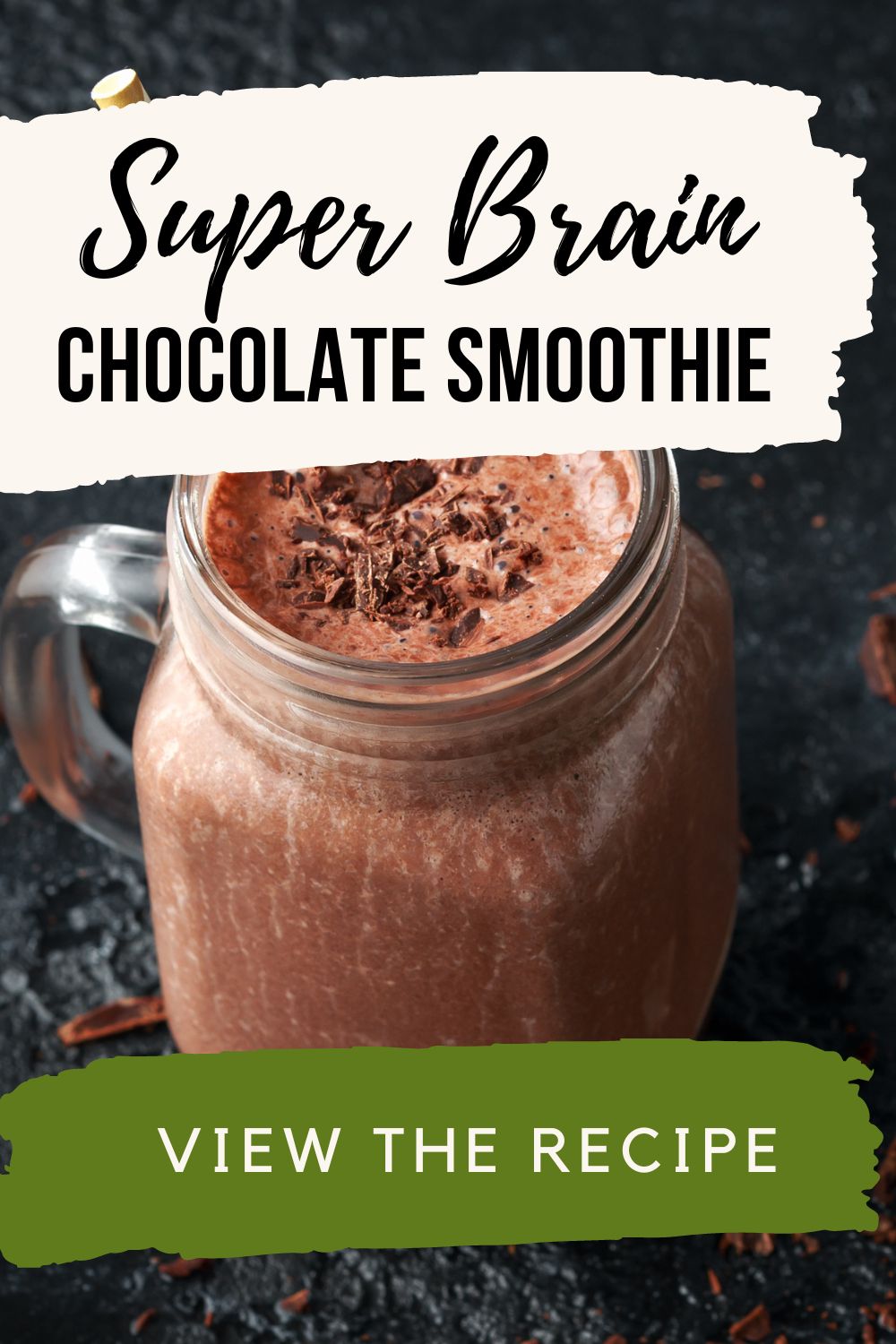 Super-Brain Chocolate Smoothie Recipe | Jess Carrier